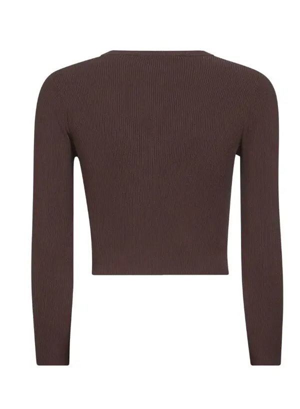 Max Mara Cropped Knitted Cardigan