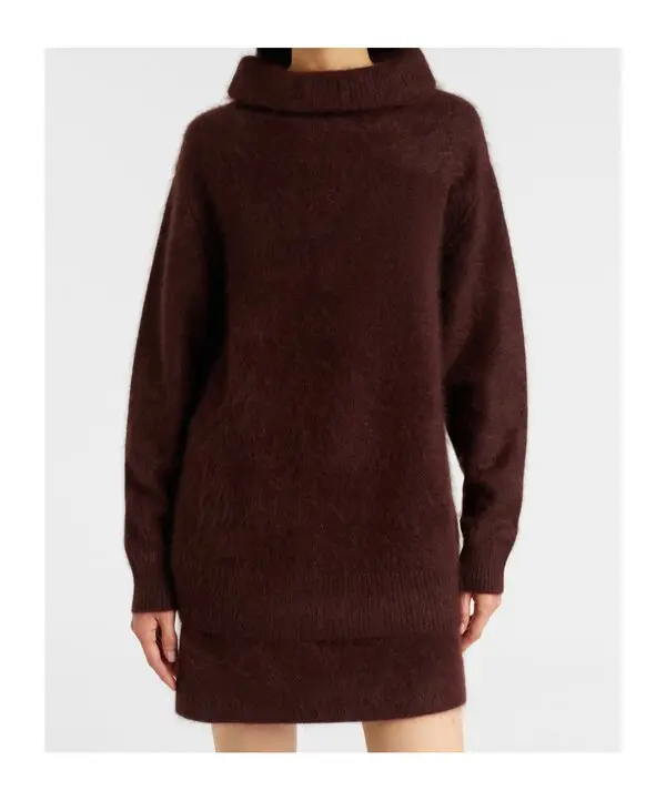 Dorothee Schumacher Fluffy Statement Wool And Cashmere-blend Sweater