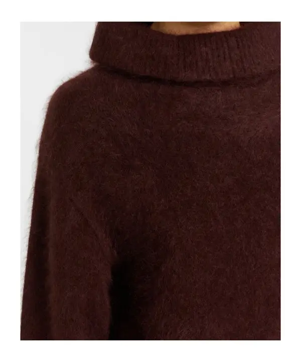 Dorothee Schumacher Fluffy Statement Wool And Cashmere-blend Sweater
