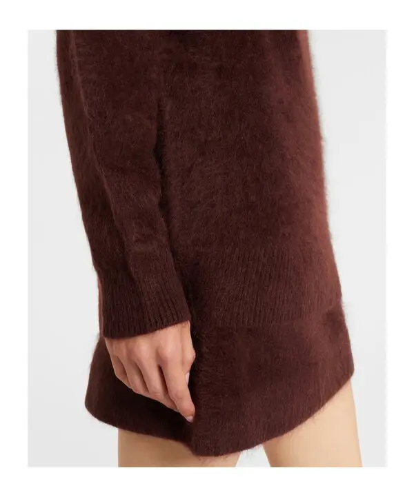 Dorothee Schumacher Fluffy Statement Wool And Cashmere-blend Sweater