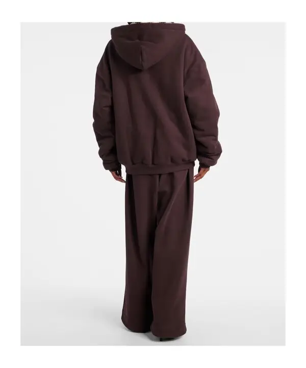 Magda Butrym Long-sleeved Casual Hooded Sweatshirt