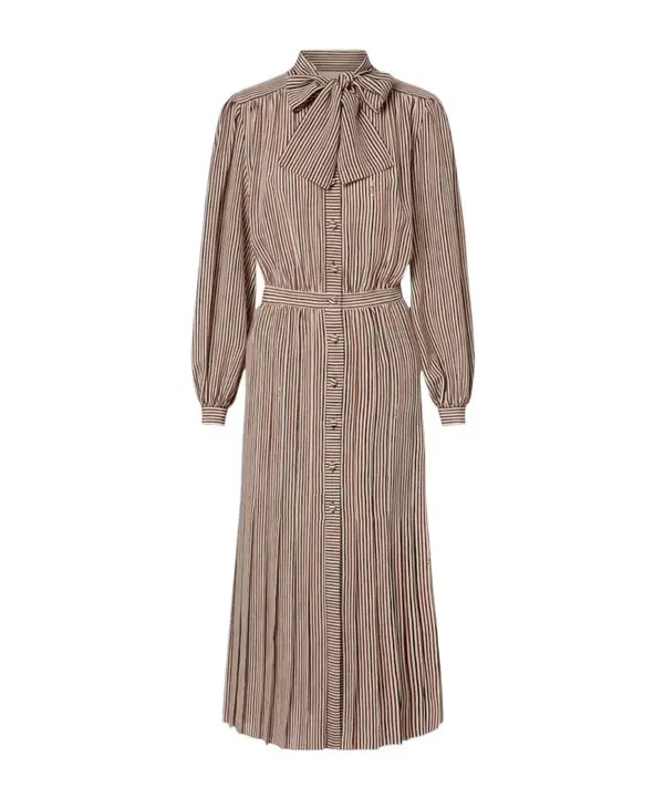 Valentino Garavani Long-sleeved Dress - Nude