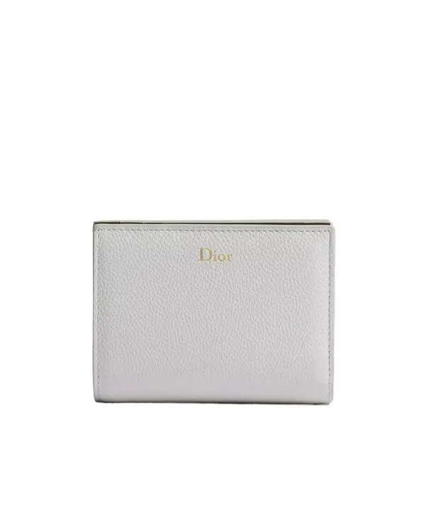 Dior Medallion Wallet - White