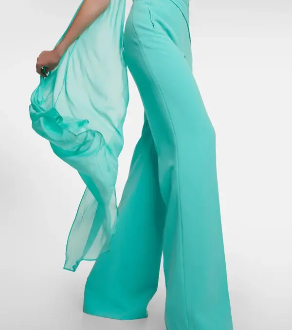 Roland Mouret Asymmetrical One-shoulder Jumpsuit With Draped Detail