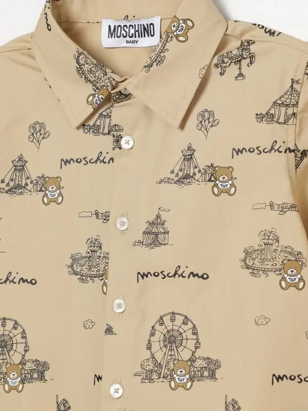 Moschino Teddy Bear Print Shirt