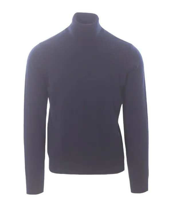 GRAN SASSO Turtleneck Sweater - Black