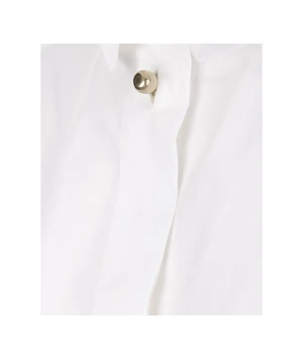 QUIRA Buttoned Long-sleeved Shirt