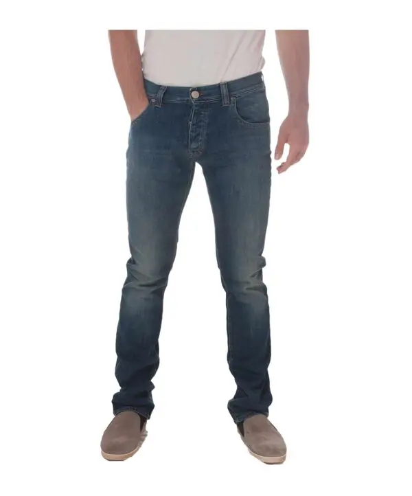 Emporio Armani Belt-loop Jeans - Black