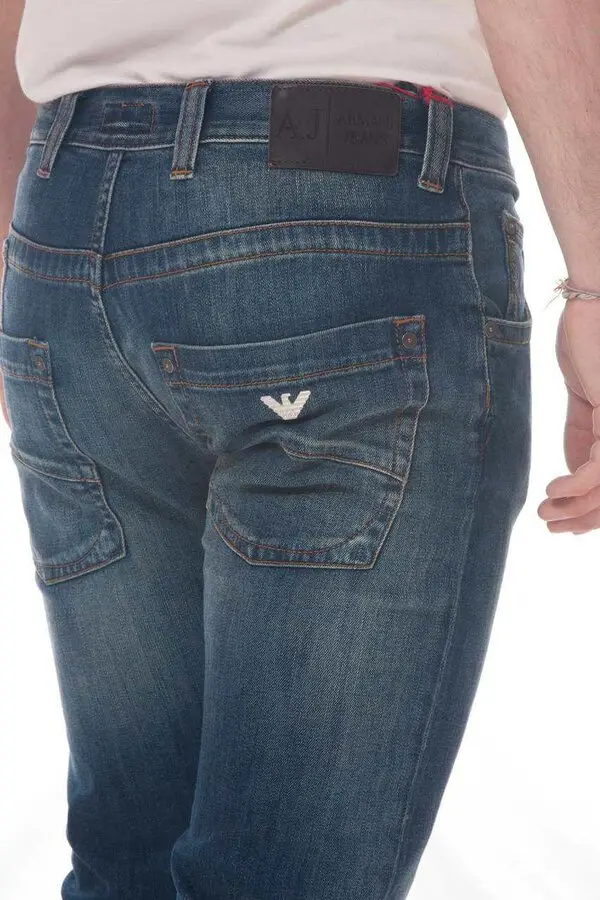 Emporio Armani Belt-loop Jeans