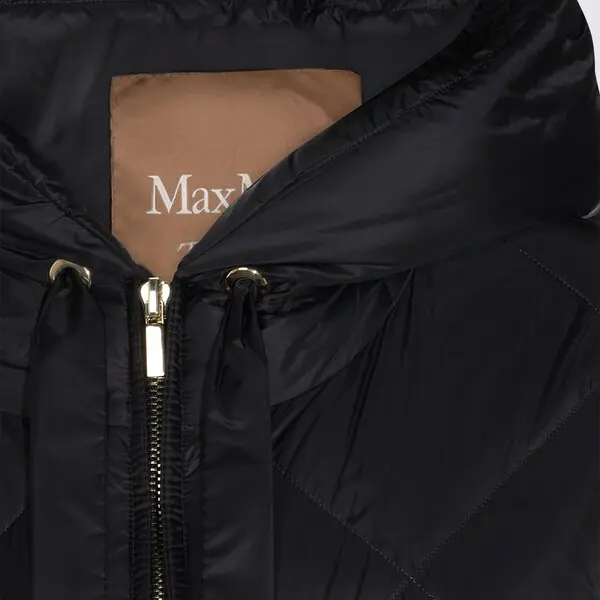 Max Mara Quilted Down Jacket With Hood
