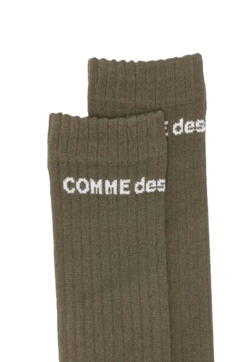 Comme Des Garçons Ribbed Stockings