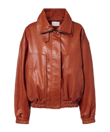 Magda Butrym Long-sleeved Leather Jacket