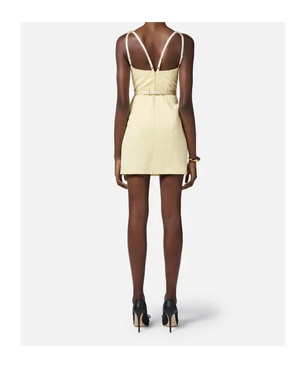 Elisabetta Franchi Floral Jacquard Dress