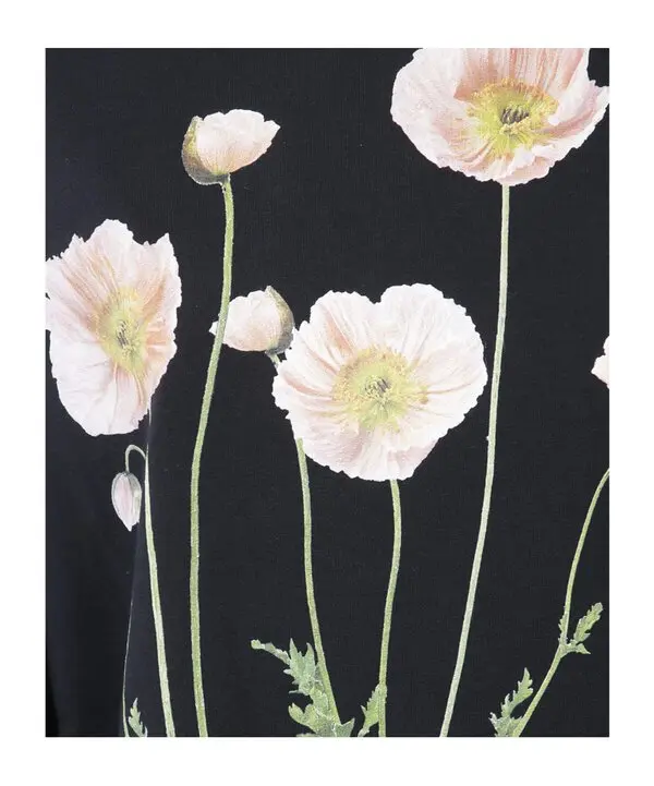 Simone Rocha Poppy Field-print Long Sleeve T-shirt