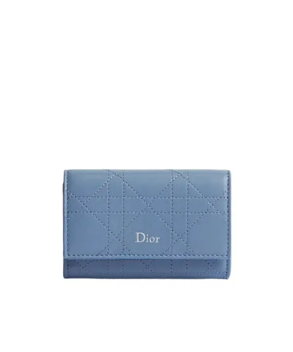 Dior Trianon Glycine Wallet - Blue