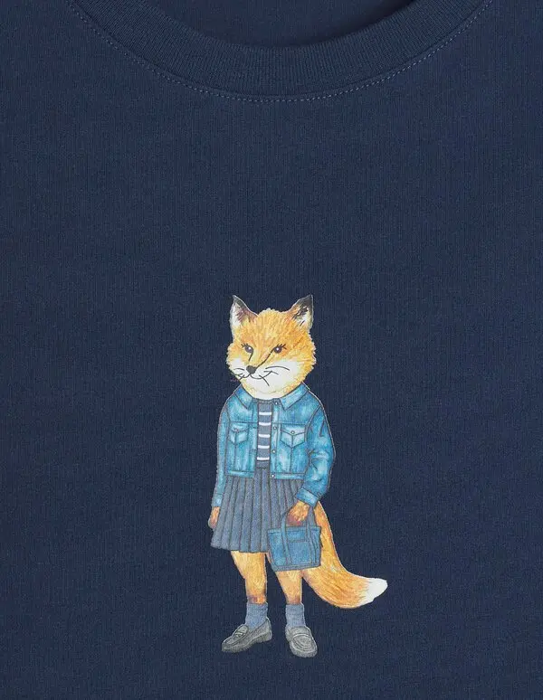 Maison Kitsuné Dressed Fox Regular Tee-shirt
