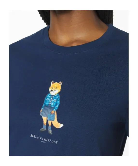 Maison Kitsuné Dressed Fox Regular Tee-shirt