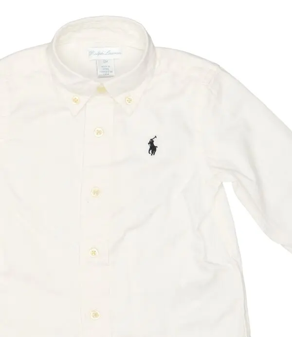 Ralph Lauren Embroidered Logo Cotton Shirt