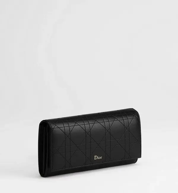 Dior Trianon Orchid Long Wallet