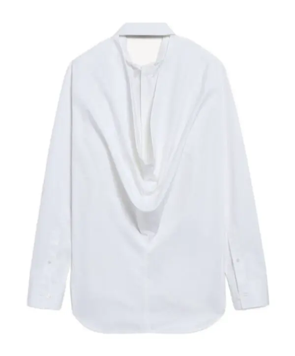 Balenciaga Draped Back Shirt