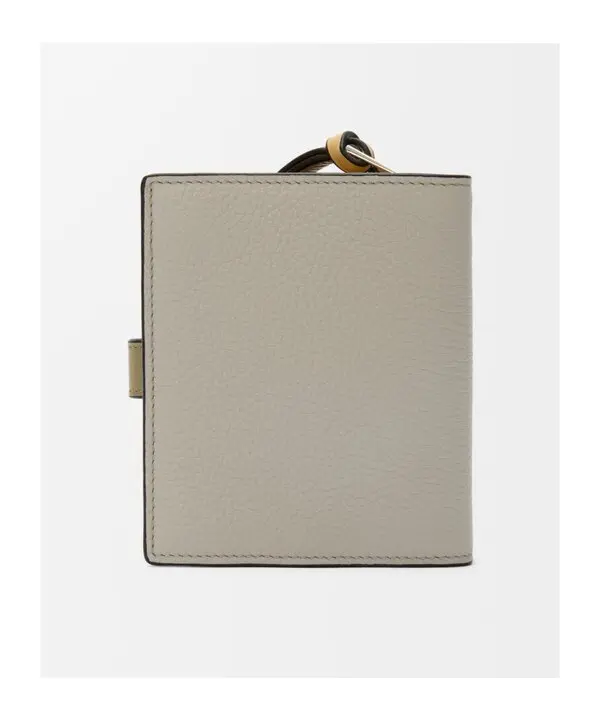 Loewe Compact Zip Wallet In Soft Grained Calfskin