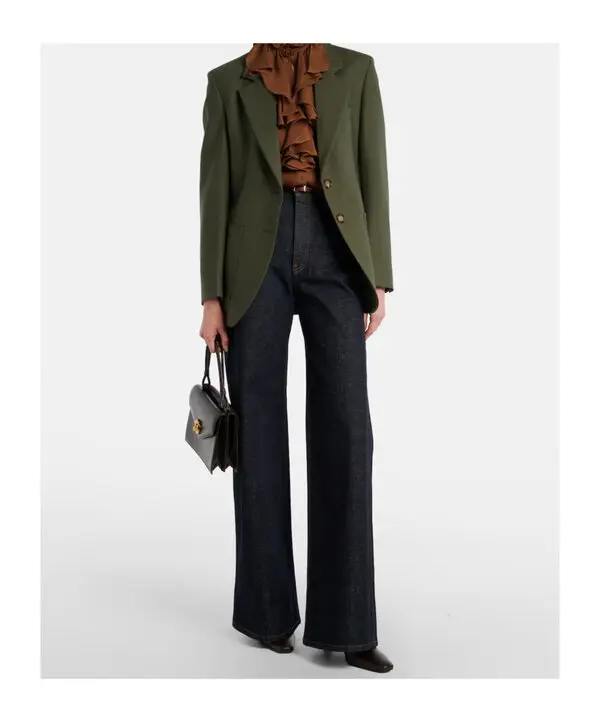 NILI LOTAN Ruffled Shirt