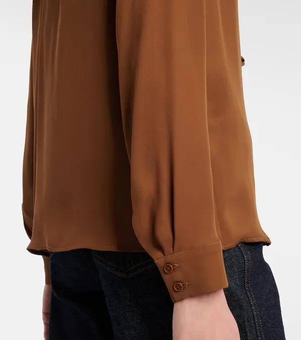 NILI LOTAN Ruffled Shirt