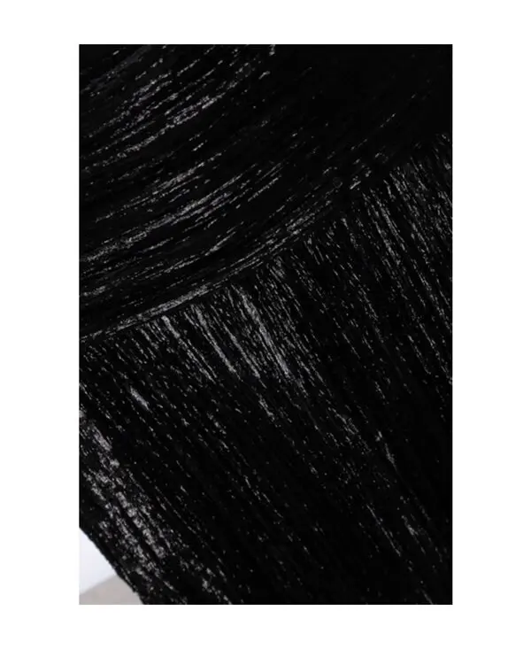 Saint Laurent Lurex Velvet Bustier Dress
