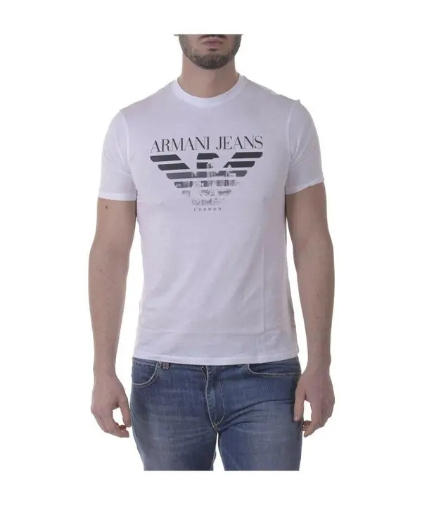 Emporio Armani Round-necked T-shirt - Gray