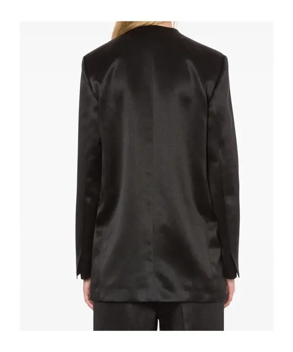 Philosophy Di Lorenzo Serafini Double Breasted Satin Blazer