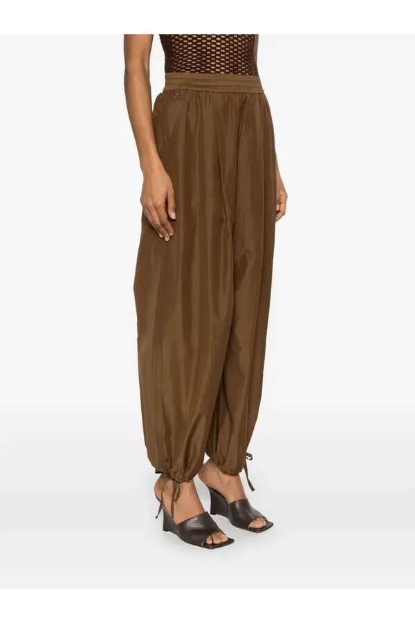 Philosophy Di Lorenzo Serafini Wide Leg Drawstring Pants