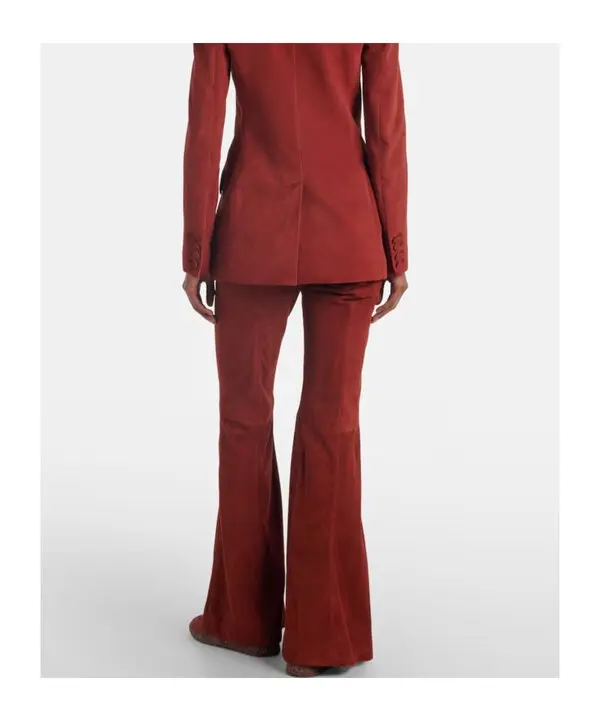 Gabriela Hearst Flared Trousers With Belt Loops
