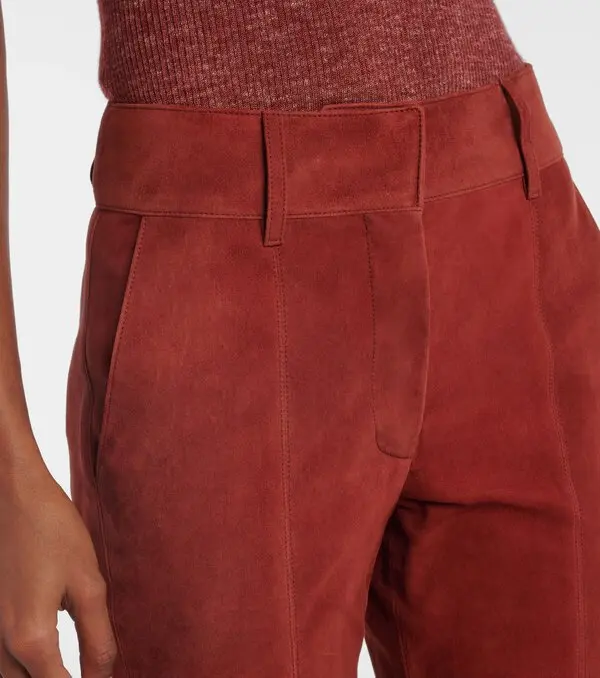Gabriela Hearst Flared Trousers With Belt Loops