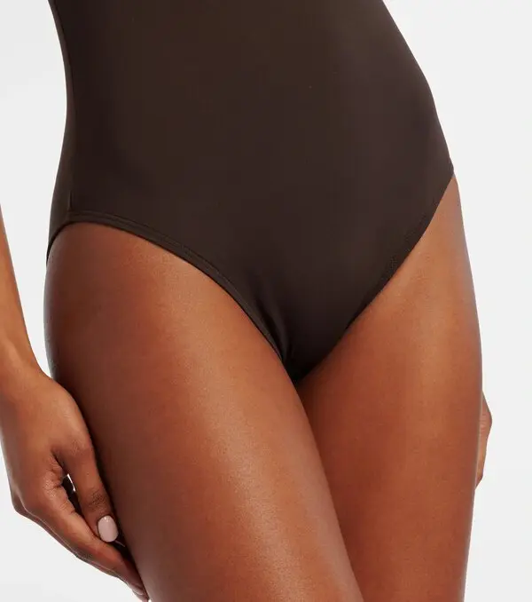 NILI LOTAN Pleated One-piece Swimsuit