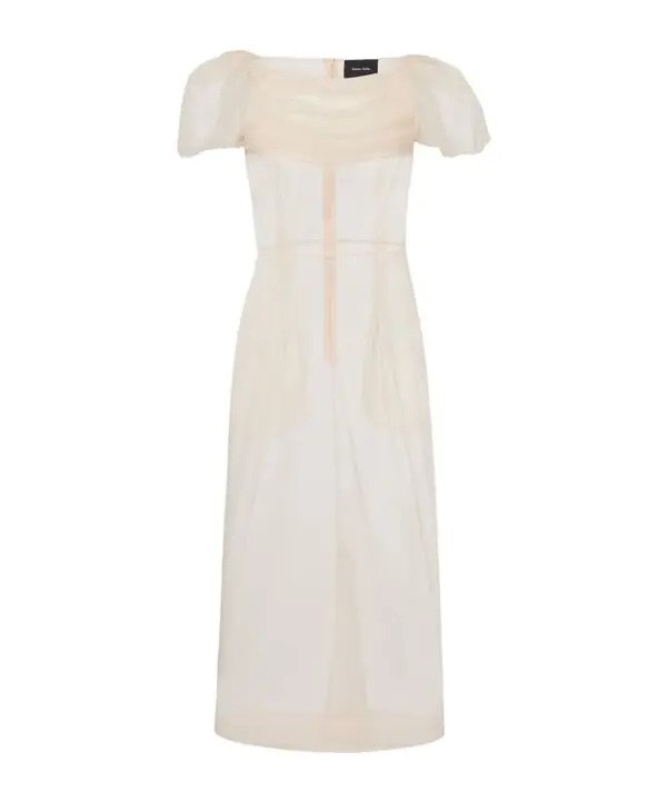 Simone Rocha Tulle Midi Dress