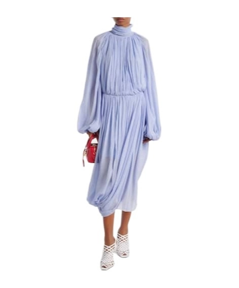 Stella McCartney Gathered Crepon Dress
