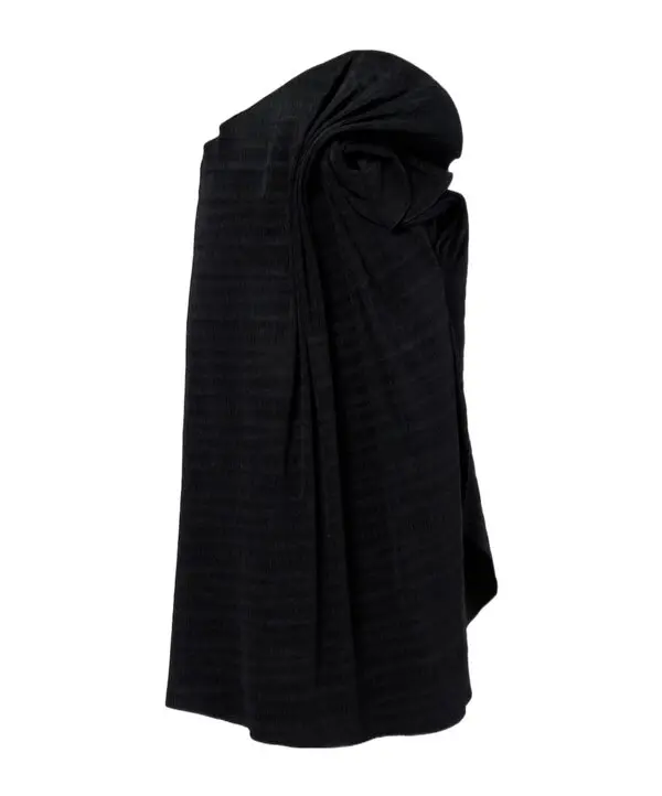 Magda Butrym Pleated Midi Skirt - Black