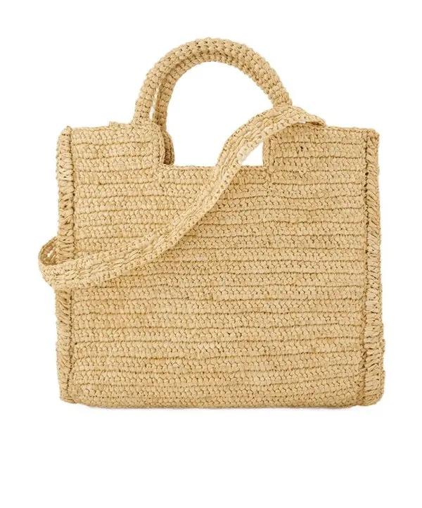 Vanessa Bruno Small Woven Basket Bag