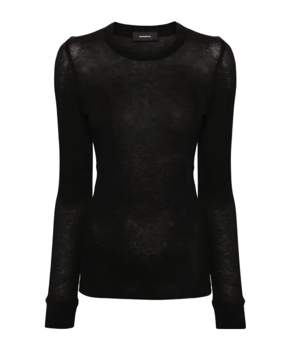 Wardrobe.NYC Slim Fit Long Sleeve T-shirt
