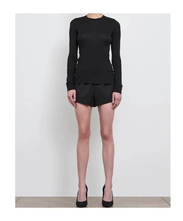Wardrobe.NYC Slim Fit Long Sleeve T-shirt