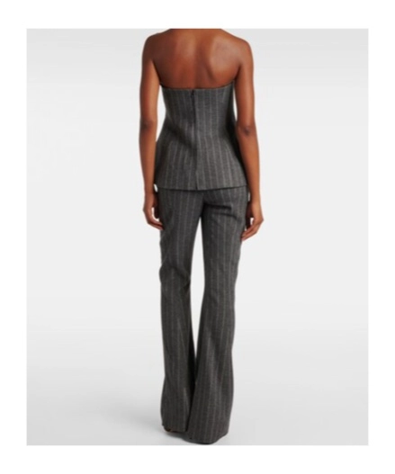 Carolina Herrera Double-breasted Striped Top