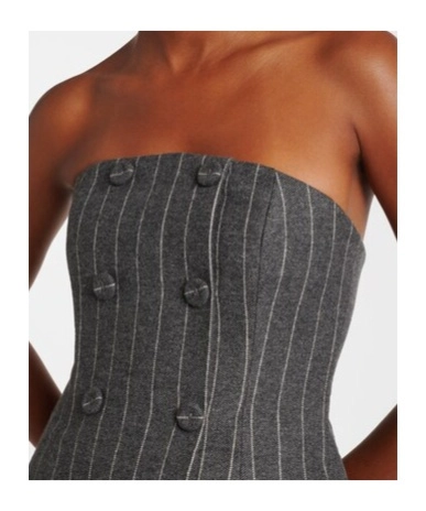 Carolina Herrera Double-breasted Striped Top