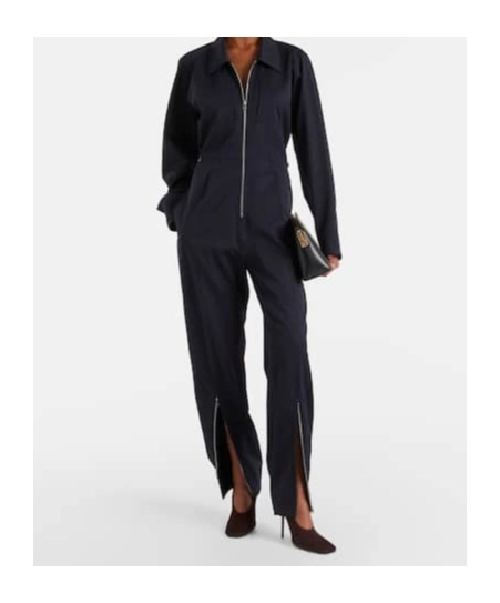 Victoria Beckham Wool-blend Jumpsuit