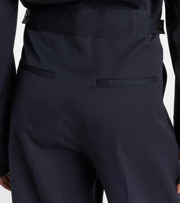 Victoria Beckham Wool-blend Jumpsuit