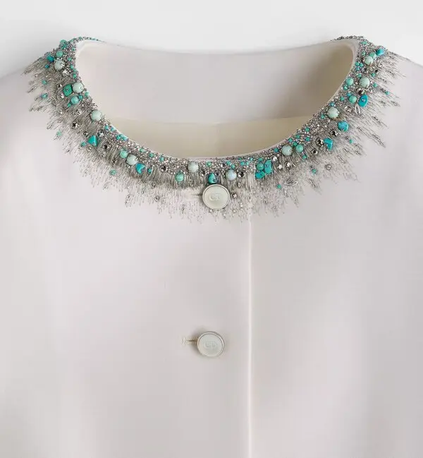Dior Embroidered Cropped Jacket