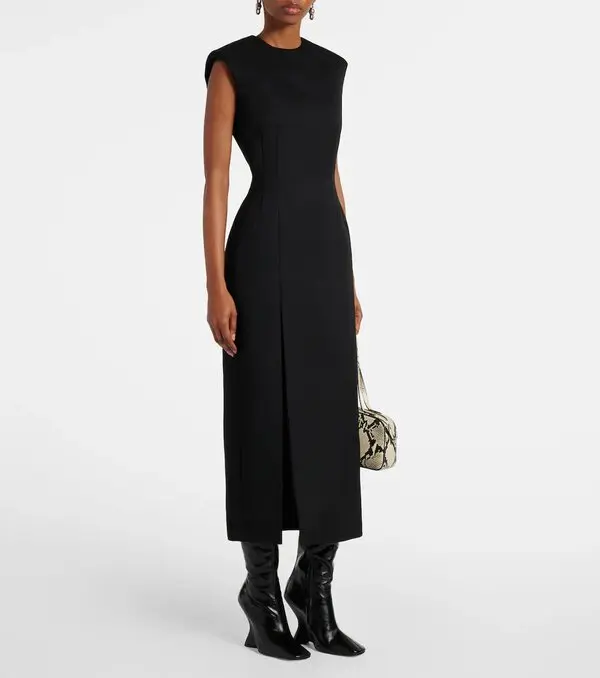 Wardrobe.NYC Round Neck Sleeveless Maxi Dress