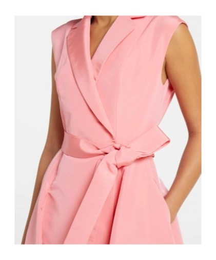 Carolina Herrera Belted Silk Gown