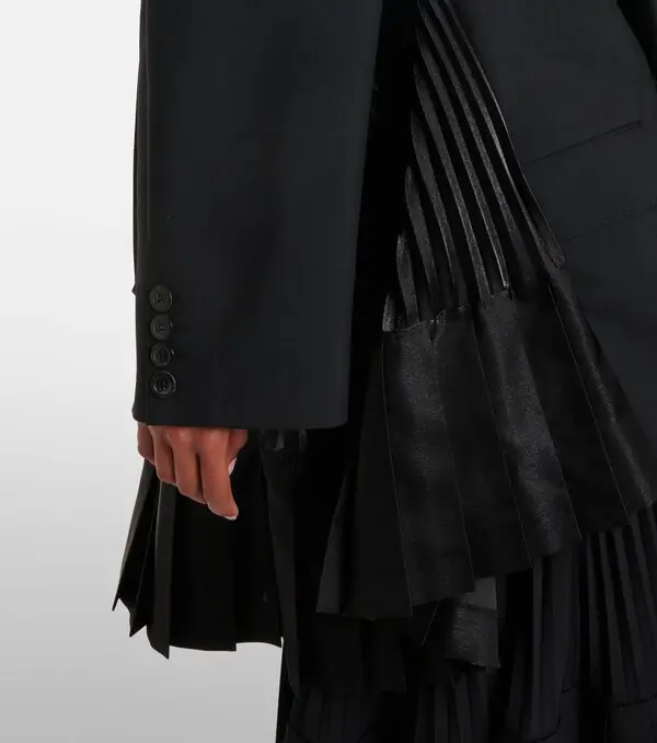 Junya Watanabe Pleated Blazer Dress