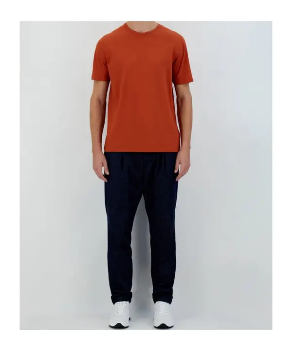 Herno Round Neck Short Sleeve T-shirt