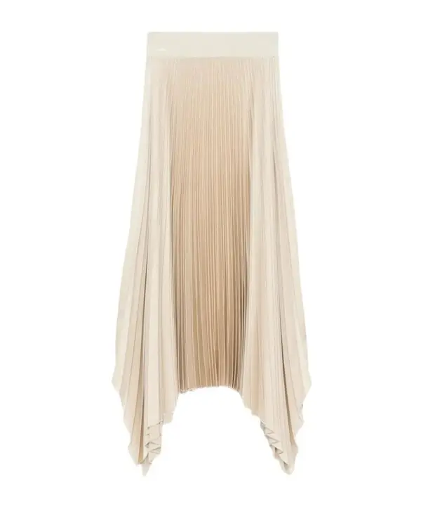 JOSEPH Ade Pleated Midi Skirt